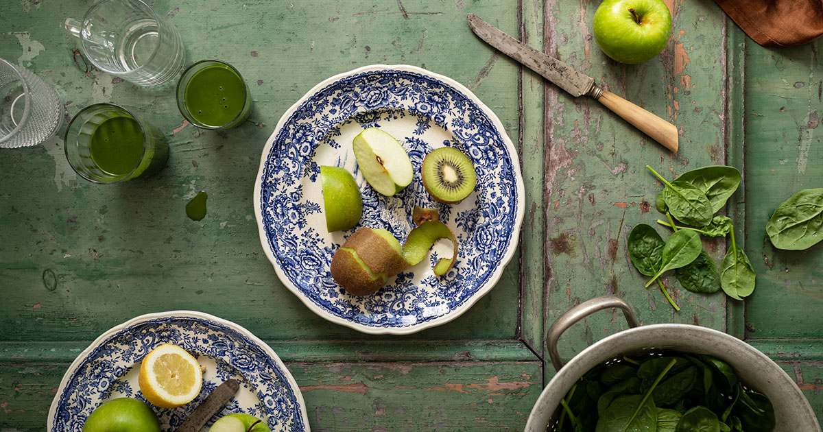 Beaten door backdrop with weathered look printed on smooth vinyl