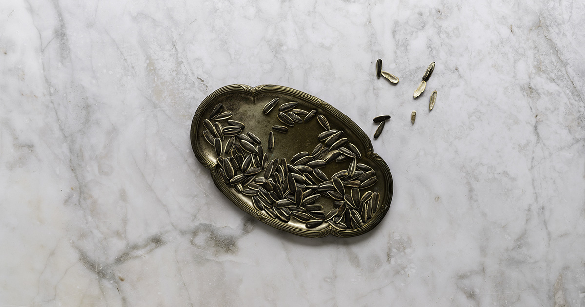 Marble vinyl shooting surface for flat lay styling and photography